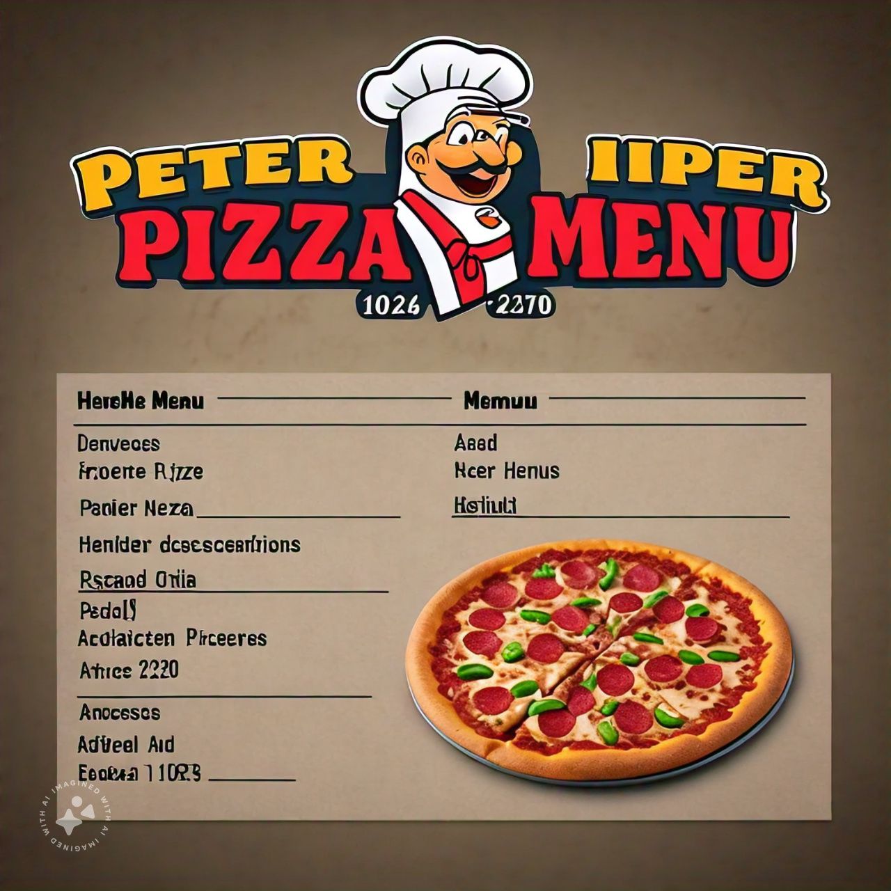 Peter Piper Pizza Menú Precios México - 2026 Actualizado